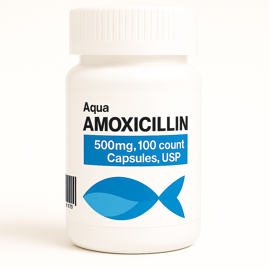 Aqua Mox 500mg (100 Capsules) - Fish Amoxicillin – Thomas labs fish ...