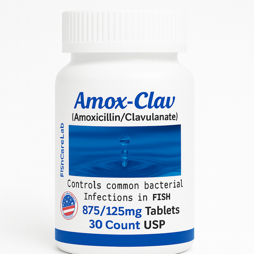 Fish Amoxicillin Clavulanate – 875/125mg | 30 Tablets – Thomas labs ...